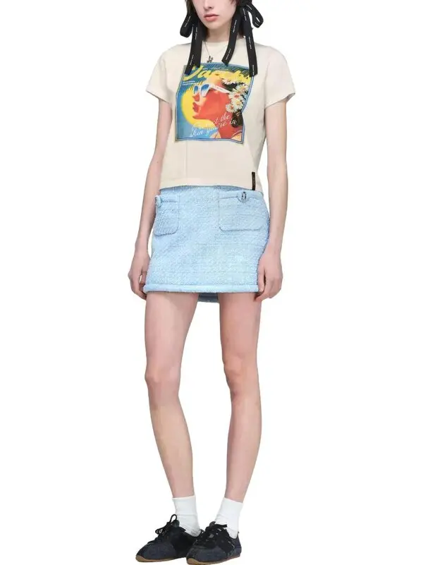 Marc Jacobs Graphic Print T-shirt - Neutrals