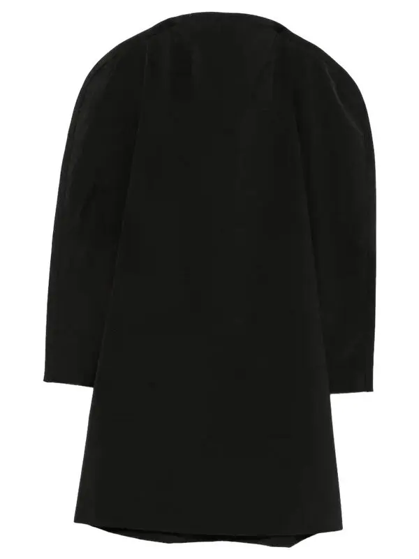 MAISON MARGIELA Puff Sleeve Mini Dress - Black