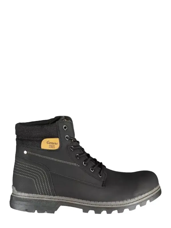 Carrera Eyewear Lace-up Logo-patch Boots - Black