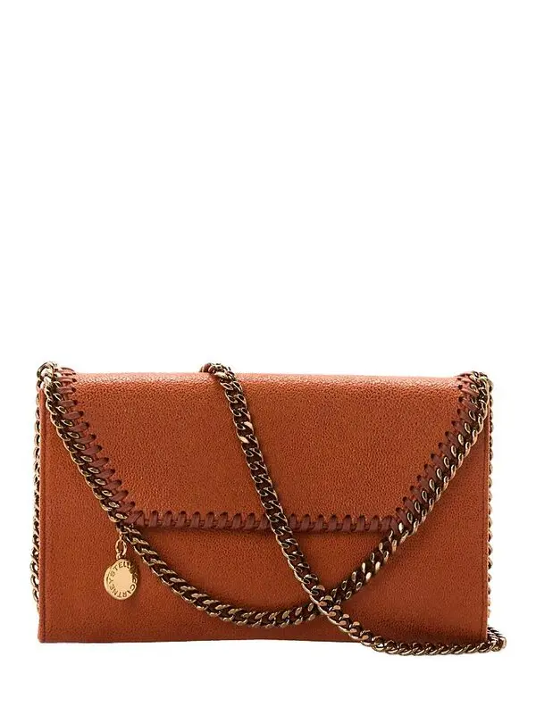 Stella McCartney Falabella Wallet - Tangerine