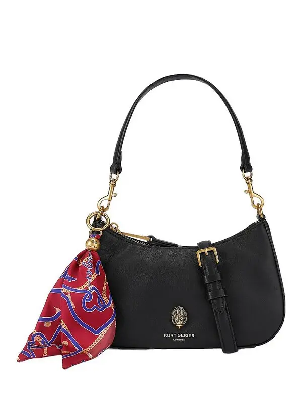 Kurt Geiger Sloane Hobo Crossbody Bag - Black
