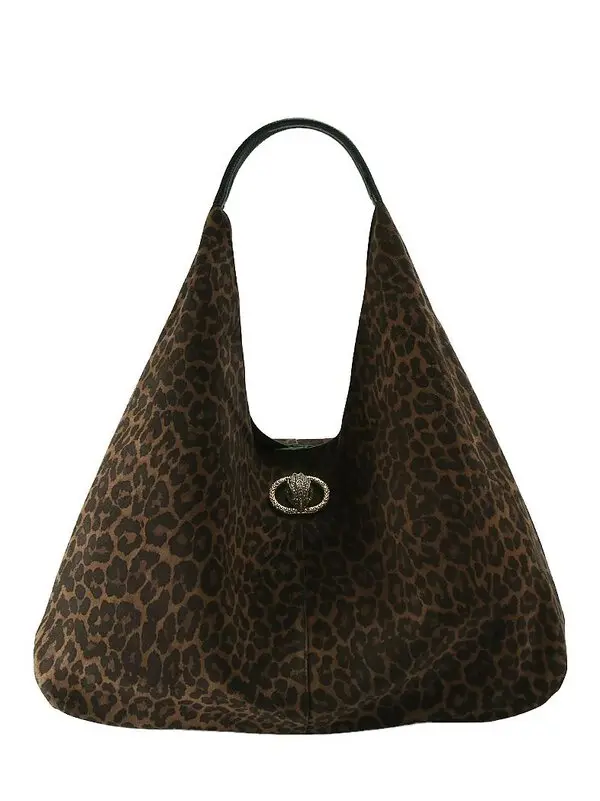 Kurt Geiger Chelsea Large Slouch Hobo Bag - Open Brown