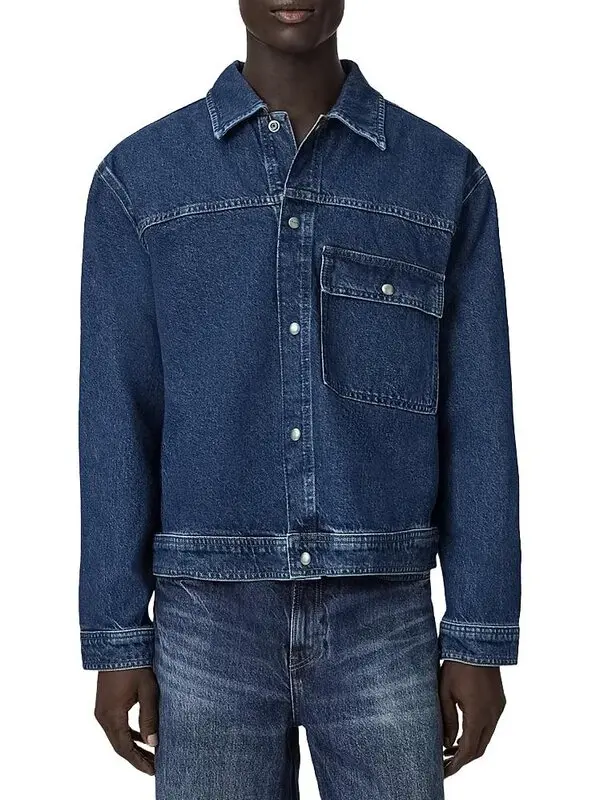 ALLSAINTS Cast Denim Jacket - Dark Indigo