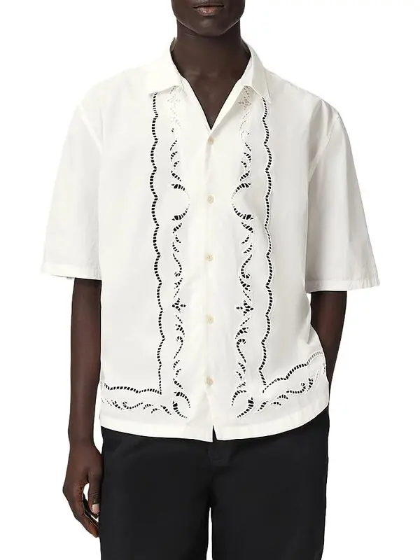 ALLSAINTS Field Short Sleeve Shirt - White