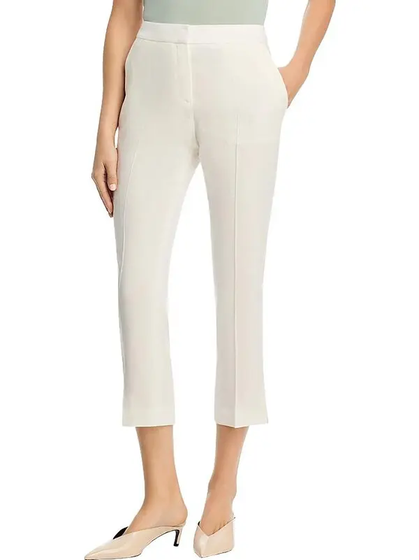 BOSS Tapria Crop Pants - Bright White