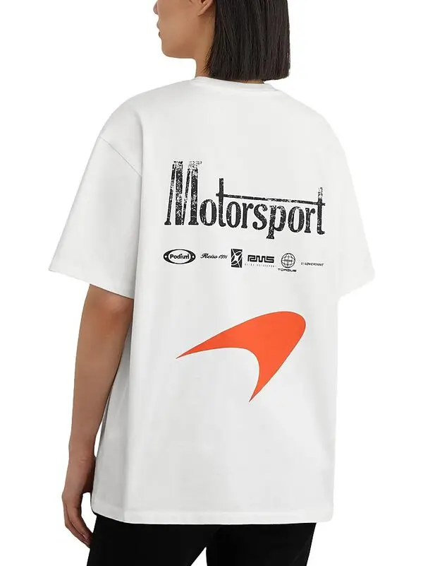 REISS X Mclaren Motorsport Graphic T-shirt - White