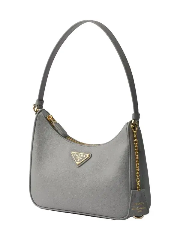 Prada Re-edition 2005 Saffiano Leather Mini-bag - Grey