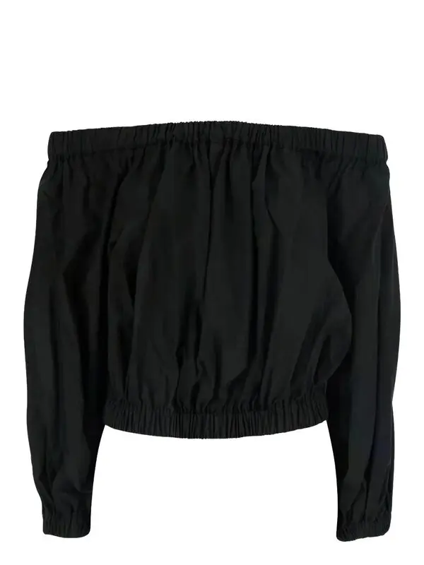JUCCA Off-shoulder Top - Black
