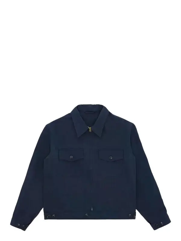 FORTELA Albert Zip-up Shirt Jacket - Blue
