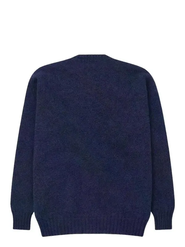 FORTELA Shetland Wool Sweater - Blue