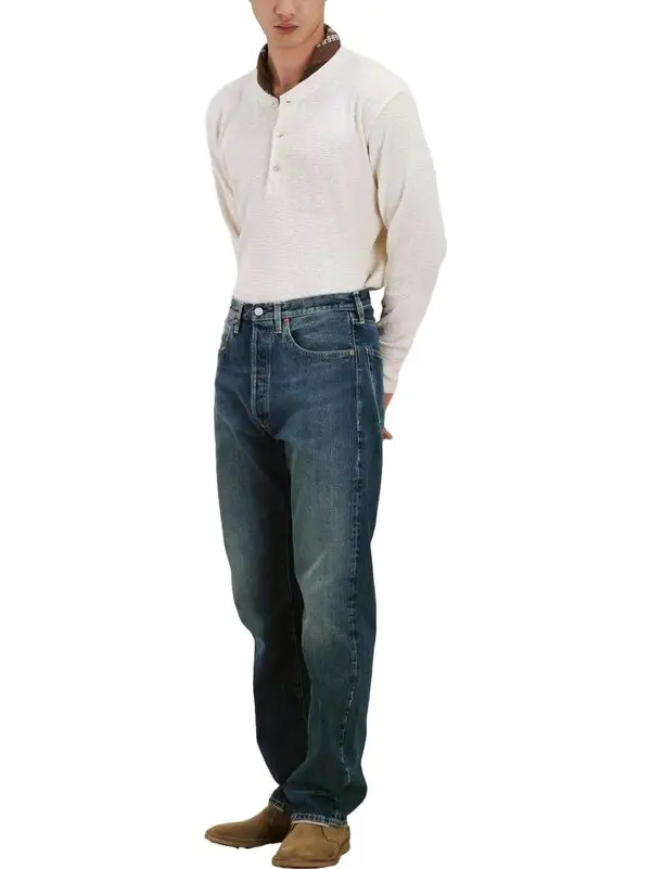 FORTELA Uncle John Japan Selvedge Jeans - Blue