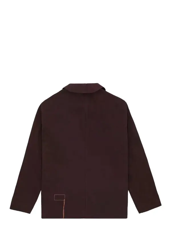 FORTELA Boulevard Patch-pocket Shirt Jacket - Brown