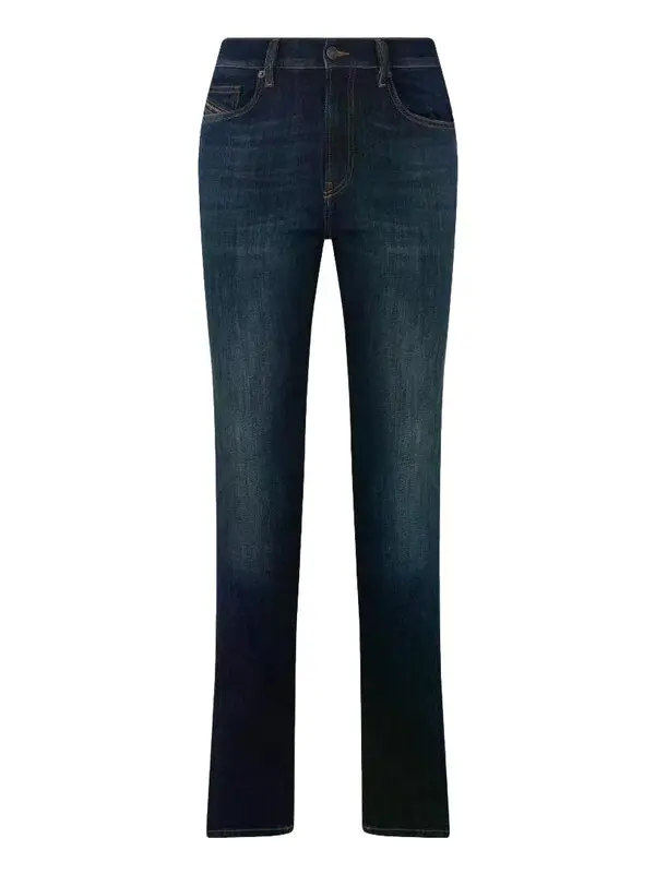 DIESEL® Slim-fit Jeans With Contrast Topstitching - Blue