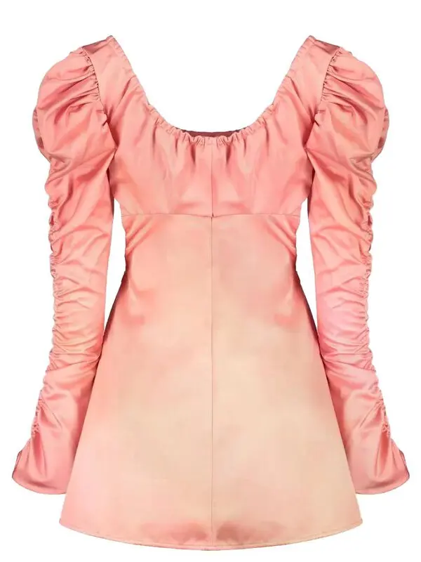 ELLERY Gathered Sleeve Dress - Pink