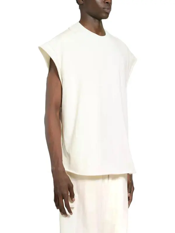 ROADLESS Boxy Cotton-jersey Sweatshirt - Neutrals