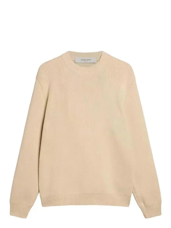 Dolce & Gabbana Ribbed Knit Crew Neck Sweater - Neutrals