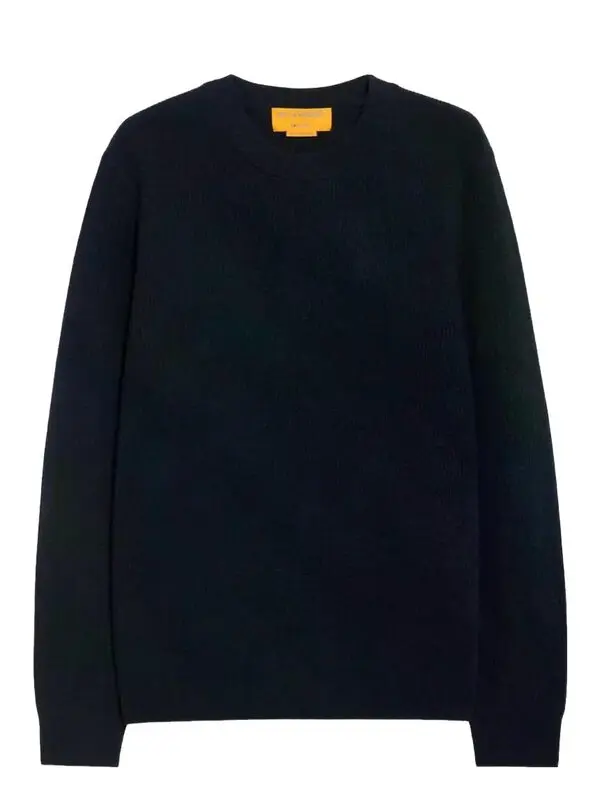 Guest In Residence Ribbed Knit Crewneck Sweater - Blue