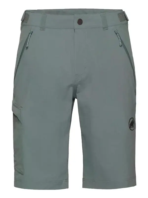 MAMMUT Runbold Iv Logo-print Hiking Shorts - Blue