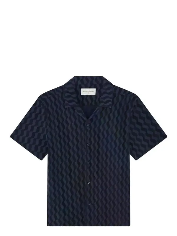 Frescobol Carioca Roberto Shirt - Blue