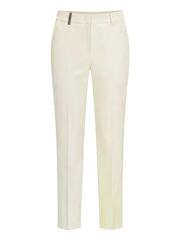 Peserico Tailored Trousers With Belt Loops - Neutrals