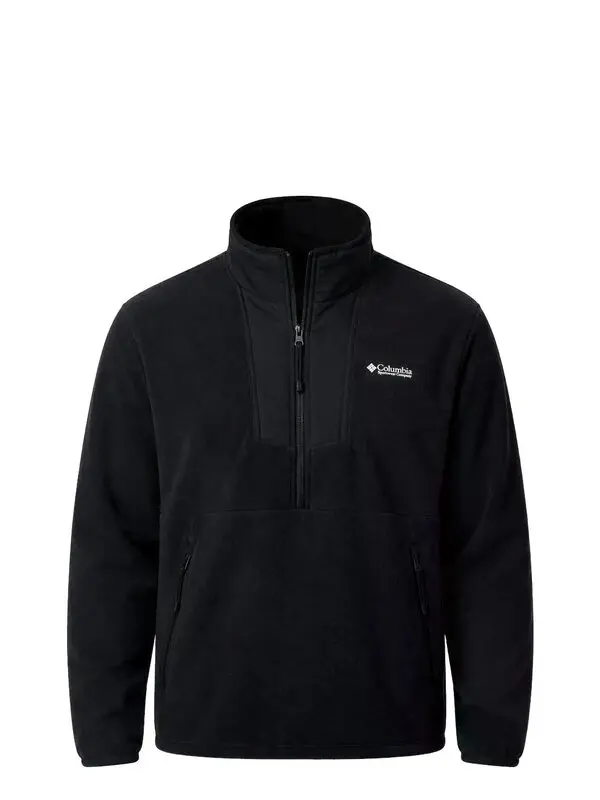 Columbia Sequoia Grove Quarter-zip Fleece Sweater - Black