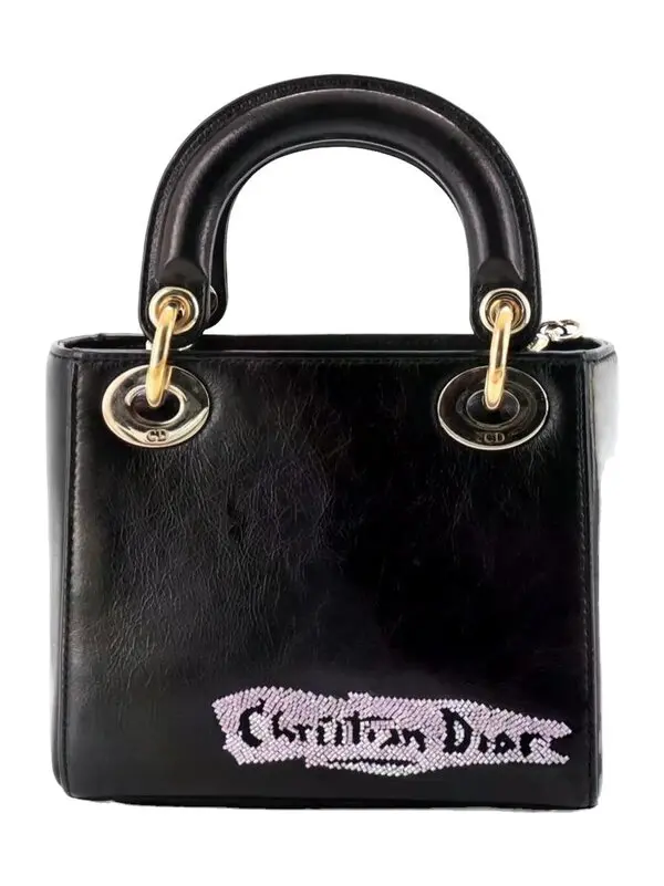 Dior Lady Chain Bag - Black