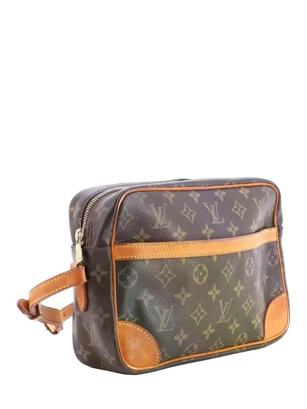 LOUIS VUITTON Monogram Canvas Trocadero Bag - Brown