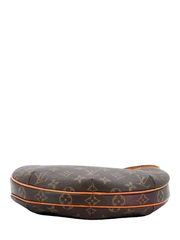 LOUIS VUITTON Monogram Canvas Croissant Pm Hobo Bag - Brown