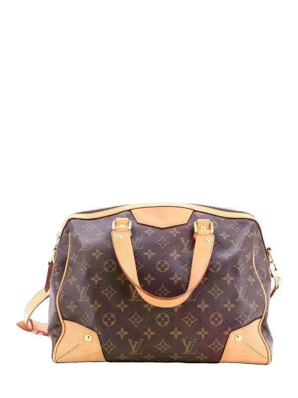 LOUIS VUITTON Retiro Pm Monogram Canvas Satchel - Brown