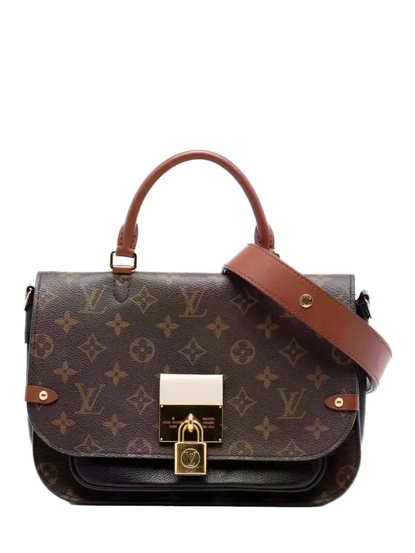 LOUIS VUITTON Monogram Vaugirard Satchel - Brown