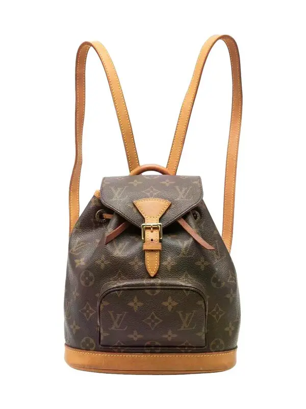 LOUIS VUITTON Monogram Mini Montsouris Backpack - Brown