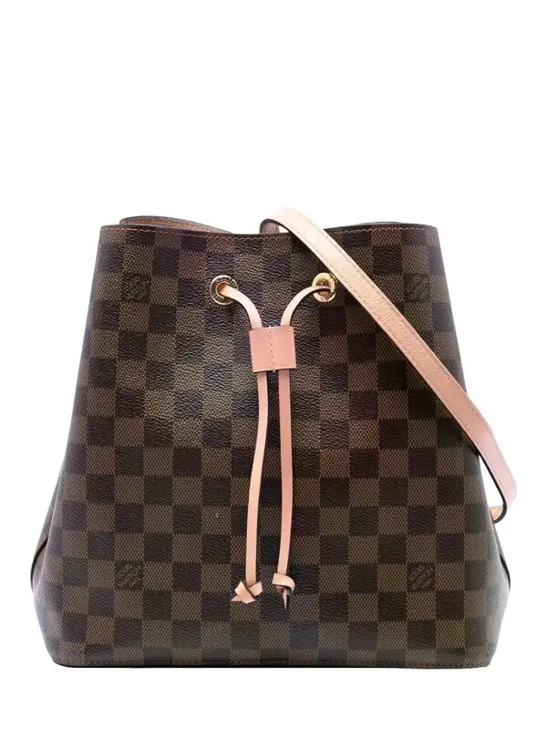 LOUIS VUITTON Damier Ebene Neonoe Mm Bucket Bag - Brown