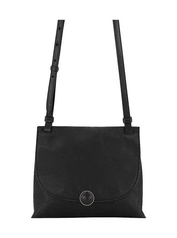 Vince Jasper Leather Crossbody Bag - Black
