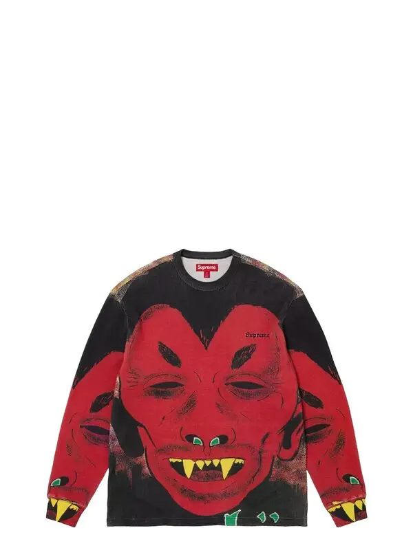 Supreme Mike Kelley Graphic-print Sweatshirt - Red
