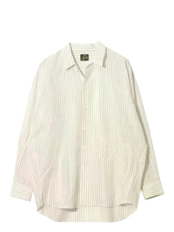 Needles Striped Long-sleeve Shirt - Neutrals