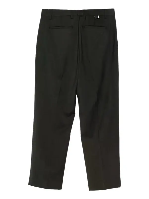 LOW BRAND Kim Pleated Trousers - Grey