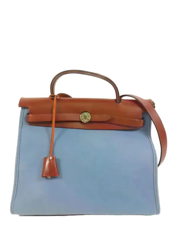 Hermès Herbag Pm Shoulder Bag - Blue