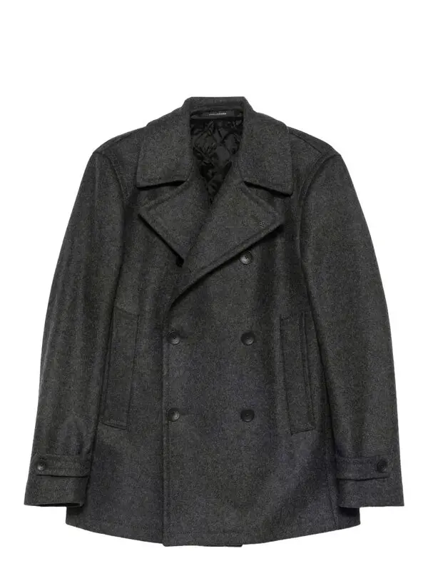 Tagliatore Double-breasted Coat - Grey