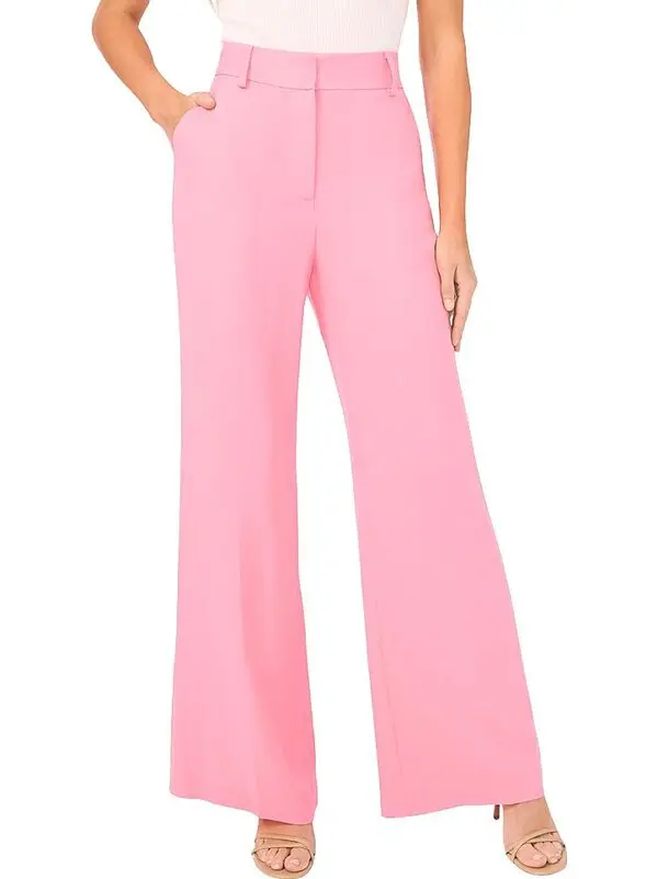 Ted Baker London Kasper Wide Leg Suit Pants - Pink Drink