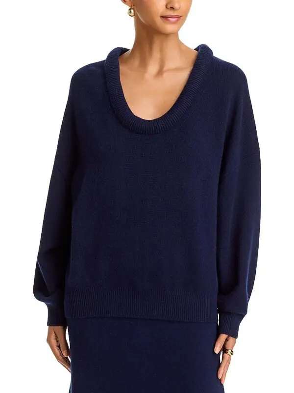 LISA YANG Ted Baker Carmen Linen Skirt - Navy