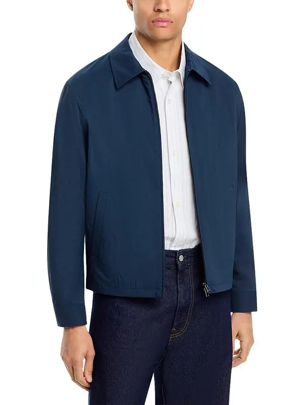 Theory City Zip Jacket - Nocturne Navy