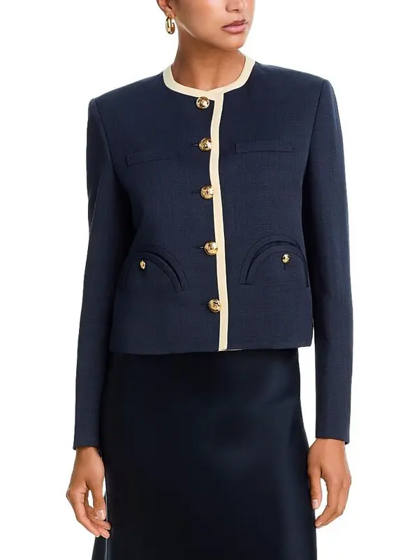BLAZÉ MILANO Genesis Shamo Bolero Jacket - Nuit