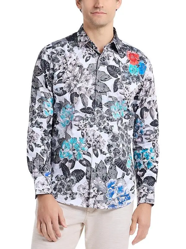 Robert Graham Elmington Floral Woven Shirt - Multi