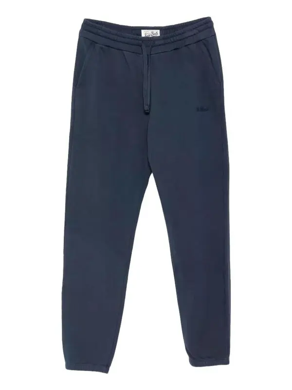 MC2 SAINT BARTH Bolt Drawstring Track Pants - Blue