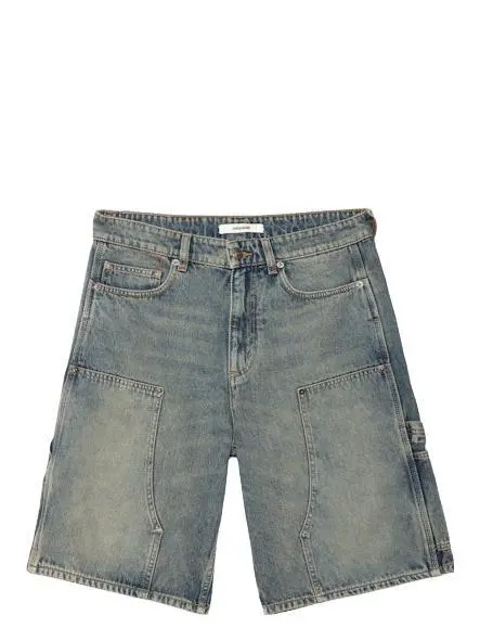 Zadig&Voltaire Perys Denim Bermuda Shorts - Medium Blue