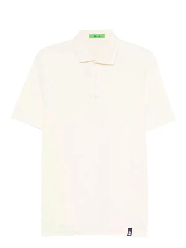 DRUMOHR Short-sleeve Polo Shirt - Neutrals