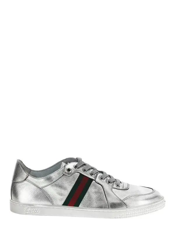 Gucci Stretch Low-top Sneakers - Silver
