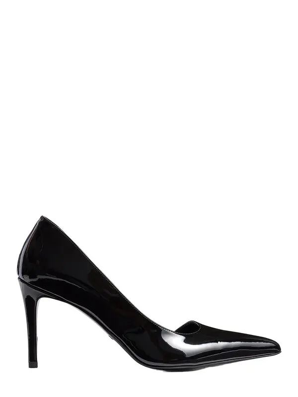Khaite Patent Leather Jett D'orsay Pumps - Black