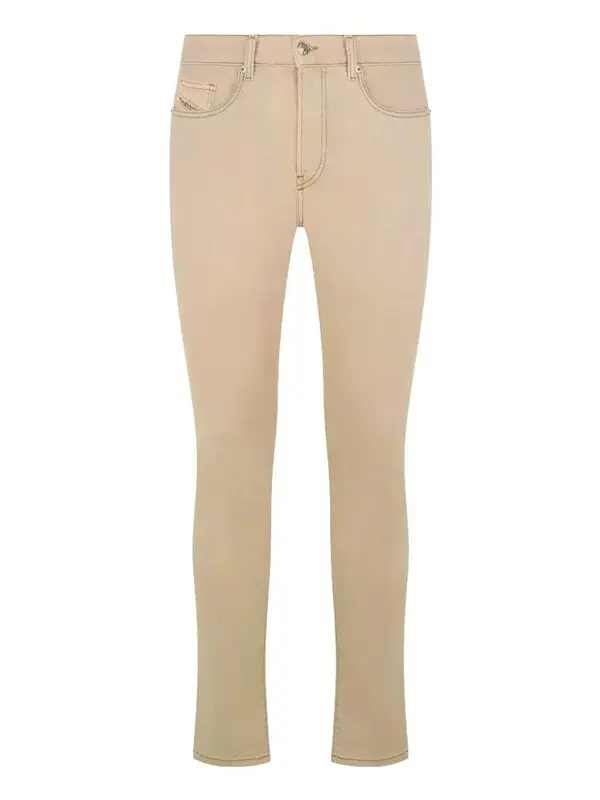 DIESEL® Skinny Fit Zip-detail Jeans - Neutrals