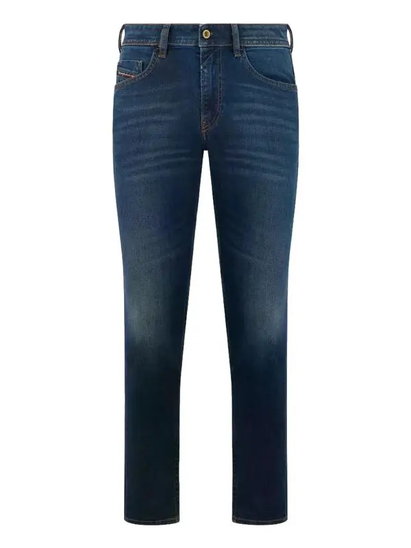 DIESEL® Faded Finish Slim-fit Jeans - Blue